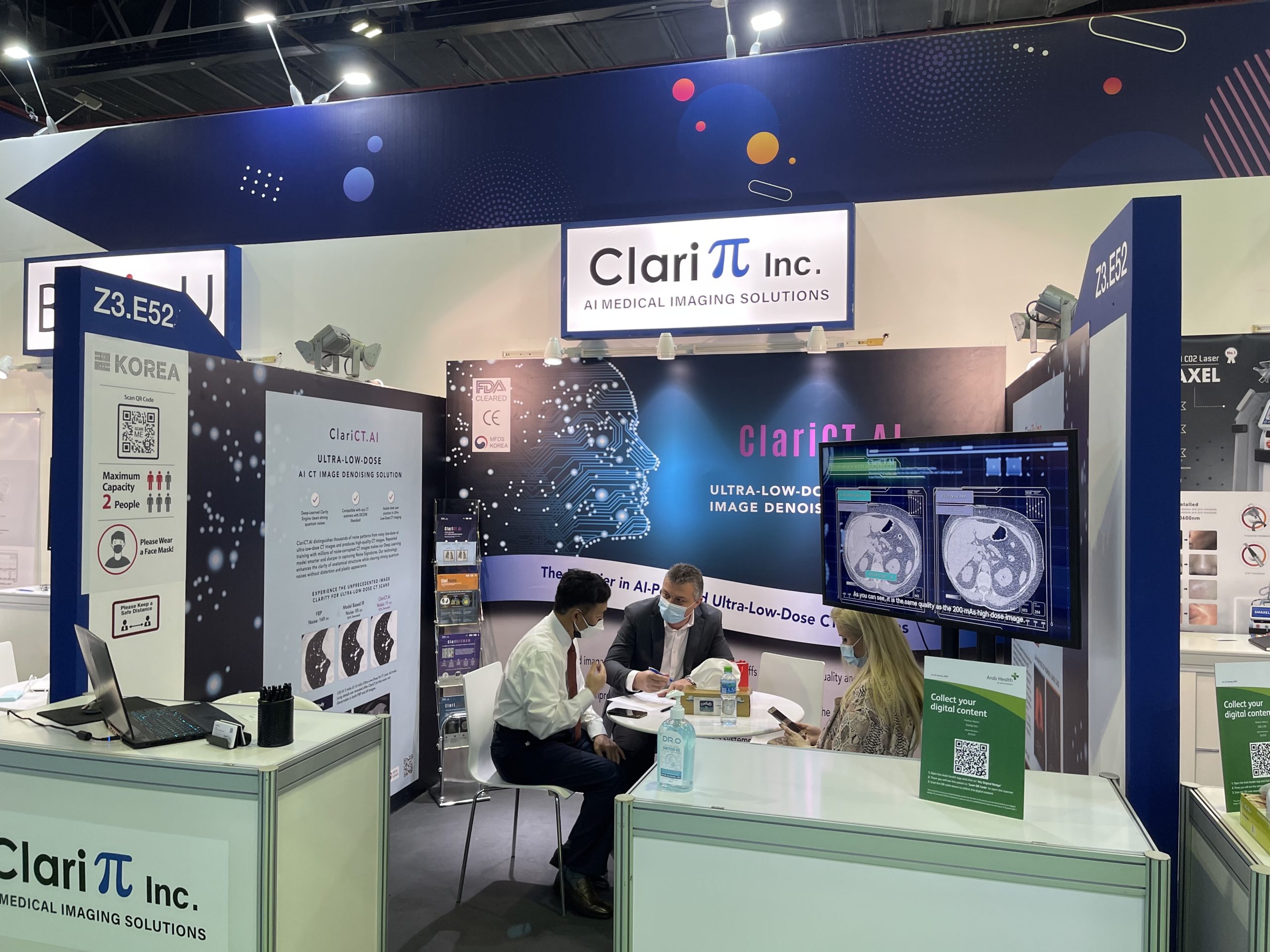 ClariPi Exhibited at Arab Health, Dubai 2022! - claripi